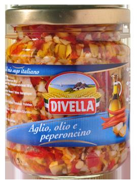 Divella Aglio, Olio e Peperoncino, 190g Jar