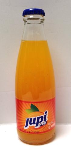 Jupi Orange Soda, 8.45 fl oz
