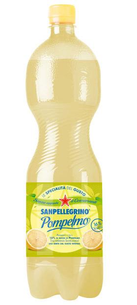 San Pellegrino Pompelmo (Grapefruit) 6 pack x 1.25 Liter